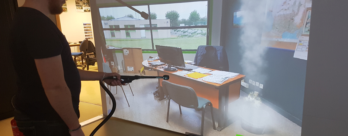 Simulateur de formation incendie - Centre de formation incendie | Ifopse