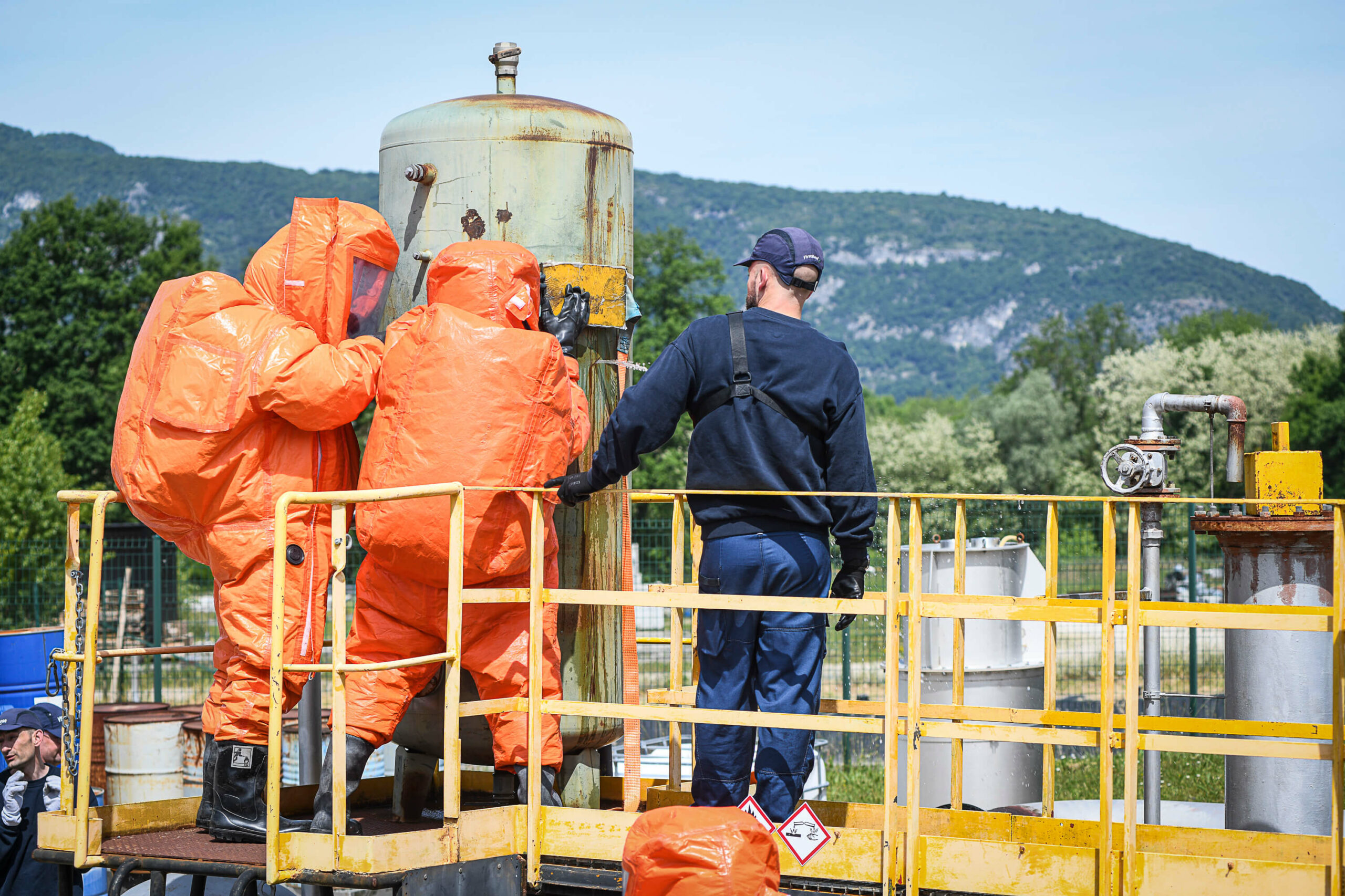 Formation risque chimique - Équipier d'intervention | Ifopse